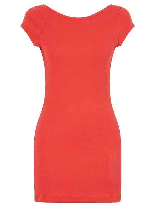 Matteau Open-back Cotton-jersey Mini Dress - No