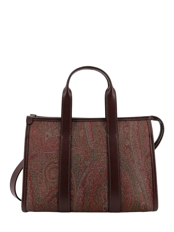 Etro Arnica S Paisley Fabric Handbag With Shoulder Strap - Multicolor
