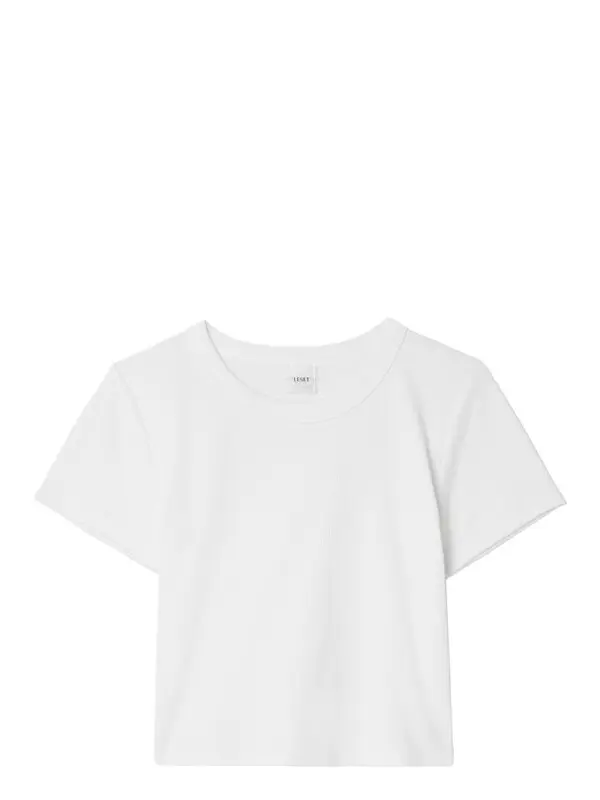 LESET Stretch-cotton Jersey T-shirt - No