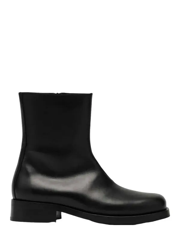 Our Legacy Round-toe Short Boots - Black
