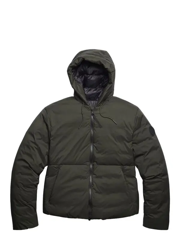 Canada Goose Lodge Hooded Jacket Black Label - Volcano
