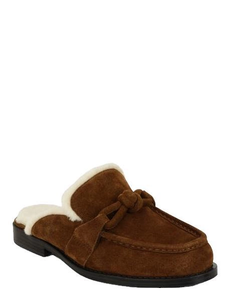 Nine West Mavey Leather Flat Mule - Mbr01