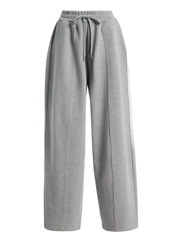 THE FRANKIE SHOP Mirra Cotton Sweatpants - Grey