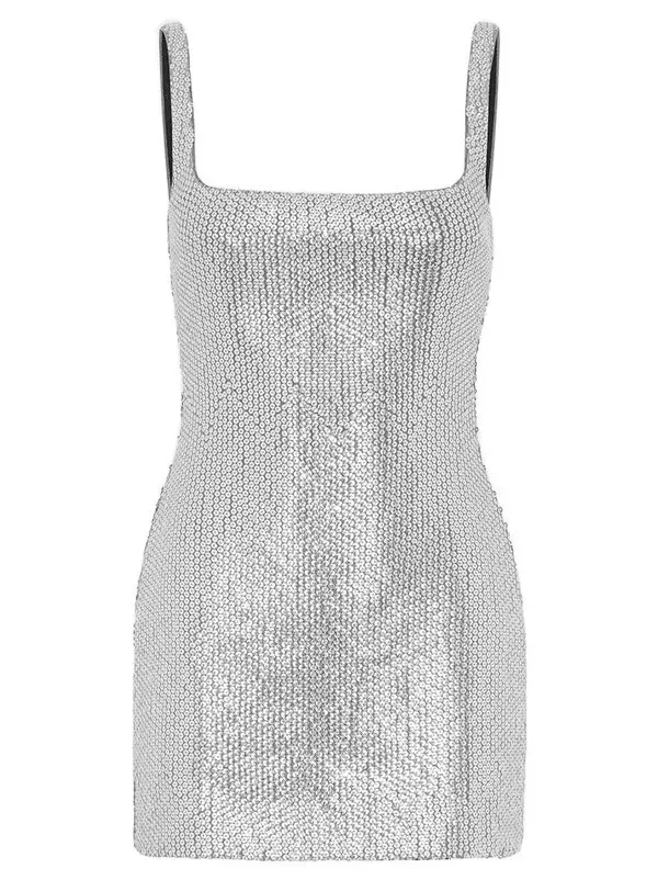 16Arlington Sior Mini Dress - Silver