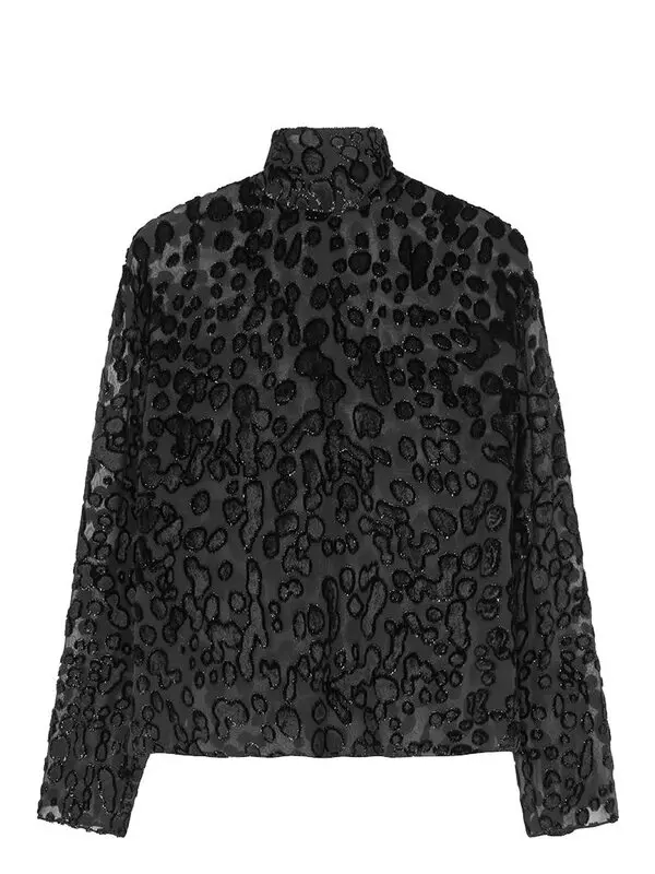 16Arlington Olall Top - Black-devore