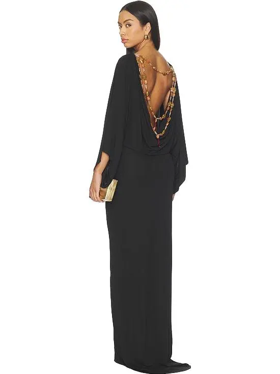 Cult Gaia Pallana Gown - Black
