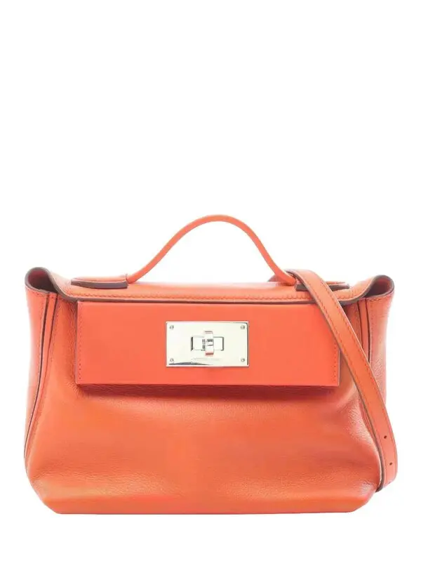 Hermès 2021 Evercolor 24/24 21 Satchel - Orange