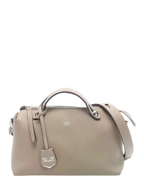 Fendi 2010-2026 Medium Leather The Way Satchel - Brown