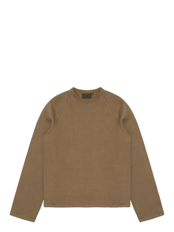 Rains Waffle Long Sleeve T-shirt - Splinter