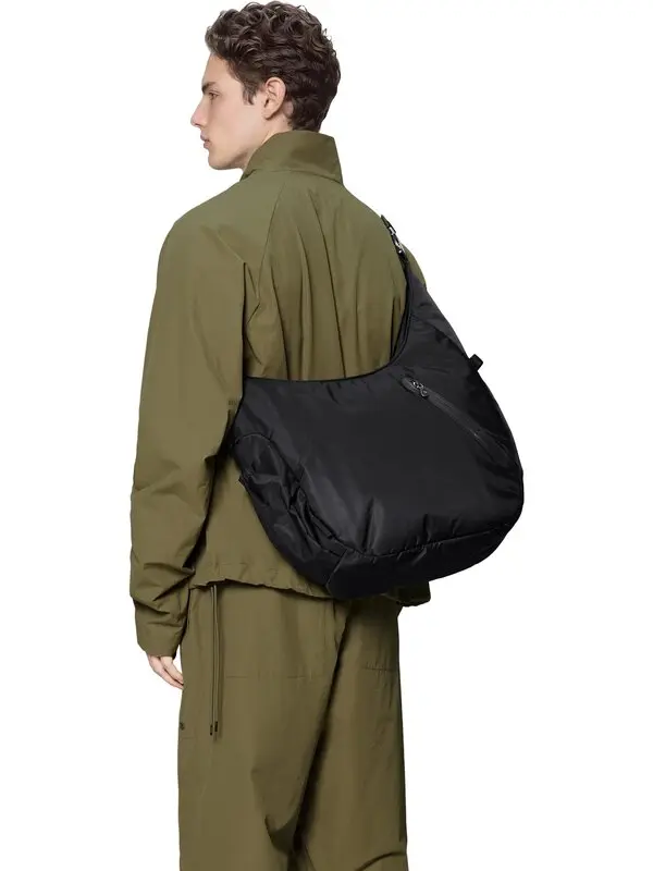 Rains Delphi Shoulder Bag Large - Black