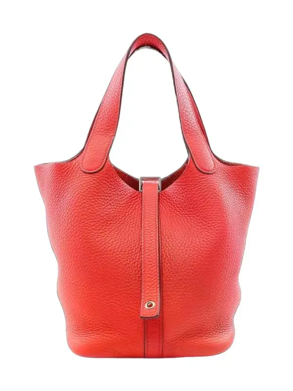 Hermès 2019 Pm Picotan Lock Bucket Bag - Red