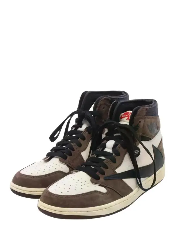 Nike X Travis Scott Air Jordan 1 Retro High Sneakers - Brown