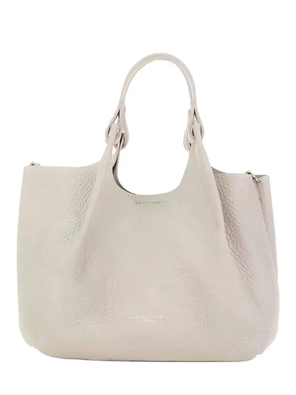 GIANNI CHIARINI Dua Leather Tote Bag - Neutrals