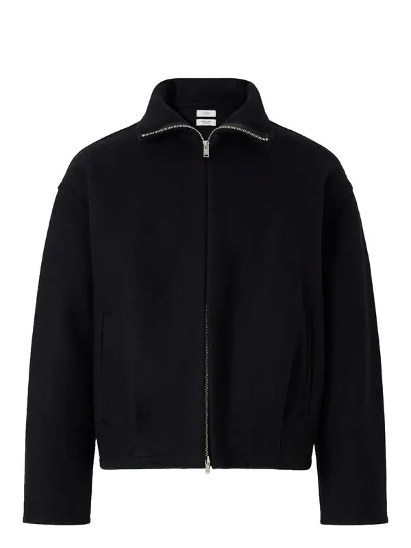 YOKE Wool And Cashmere-blend Felt Blouson Jacket - Black