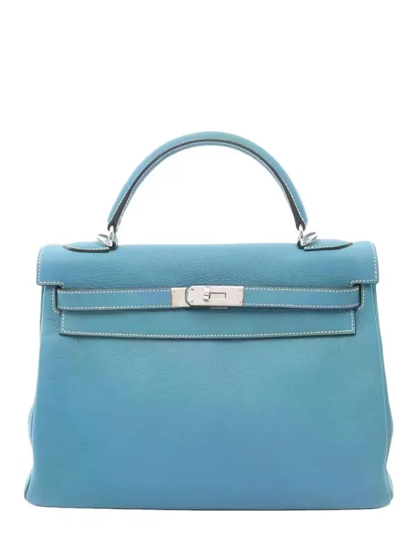 Hermès 2007 32 Kelly Handbag - Blue