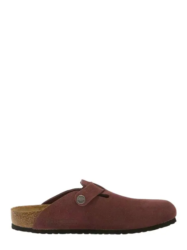 BIRKENSTOCK Boston Buckle-fastening Mules - Brown