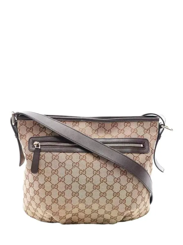 Gucci 2000-2015 Gg Canvas Crossbody Bag - Neutrals