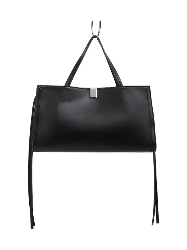 Phoebe Philo Kit Small Top Handle Bag - Black/silver