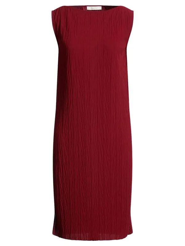 Max Mara Minimal Sleeveless Dress - Red