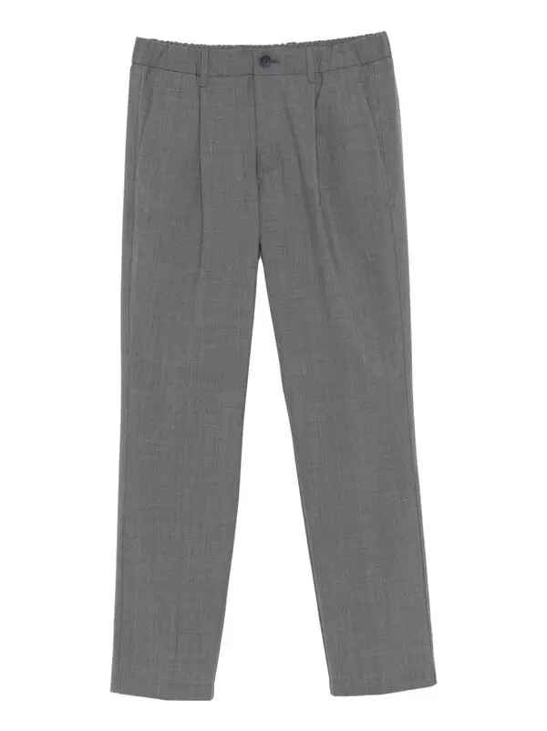 Herno Logo Casual Pants - Gray