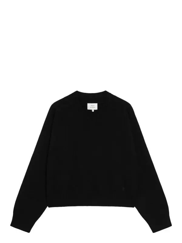 Loulou De Saison Cashmere V-neck Sweater - Black