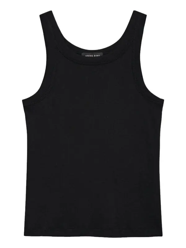 ANINE BING Sixtine Tank Top - Black