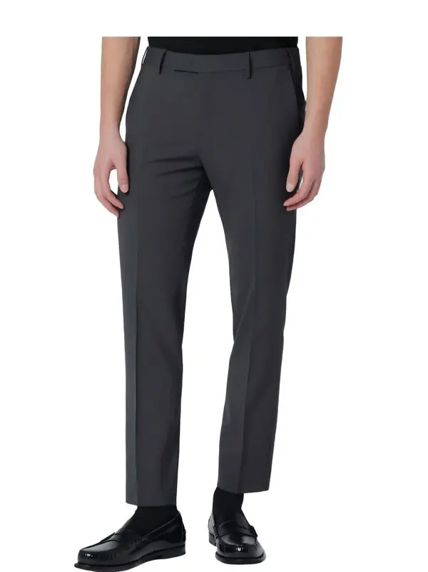 PT TORINO Slim Tailored Pants - Black