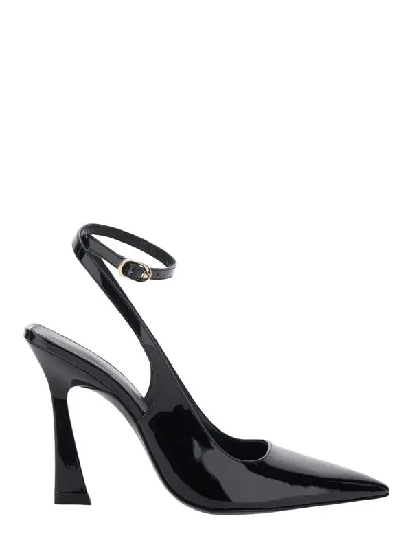 STUART WEITZMAN Pointed-toe High-heeled Sandals - Black