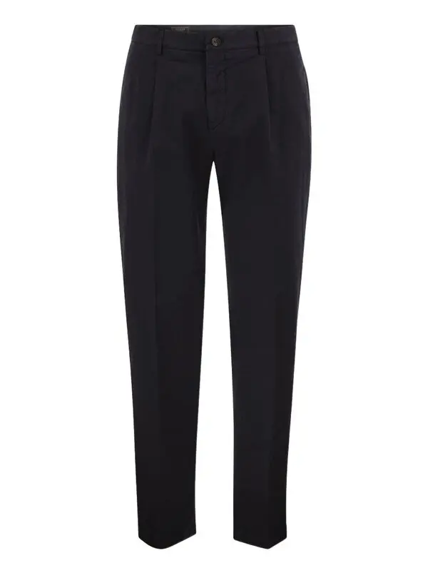 Peserico Casual Trousers With Belt Loops - Blue