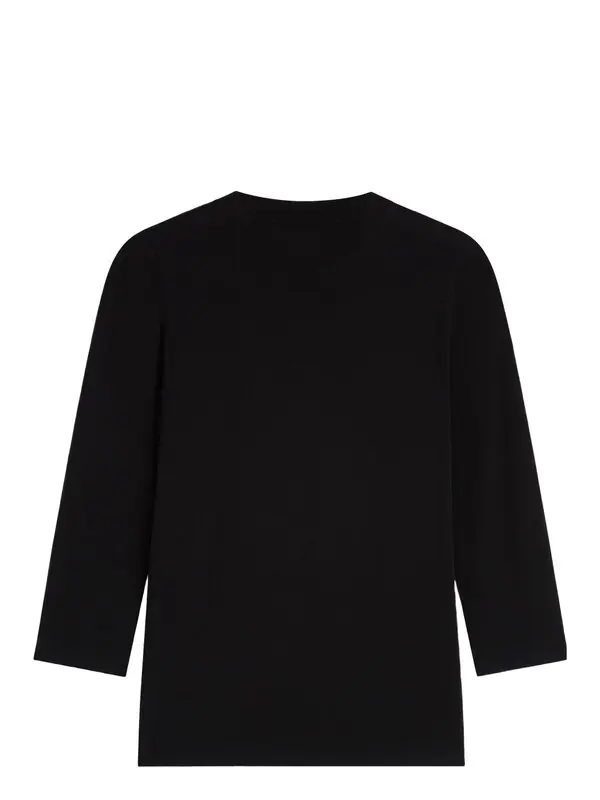 Phoebe Philo Crew Neck T-shirt - Black