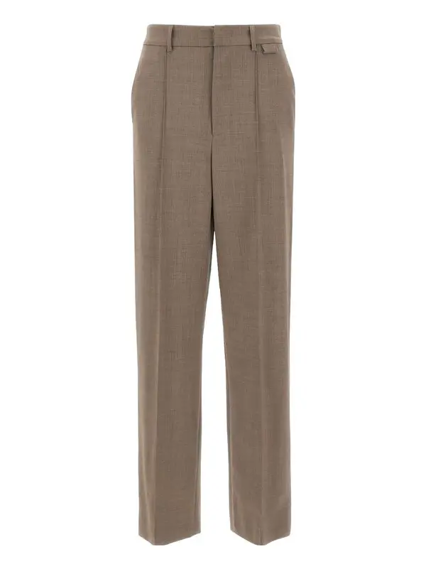 Fabiana Filippi Wide-leg Tailored Pants - Brown