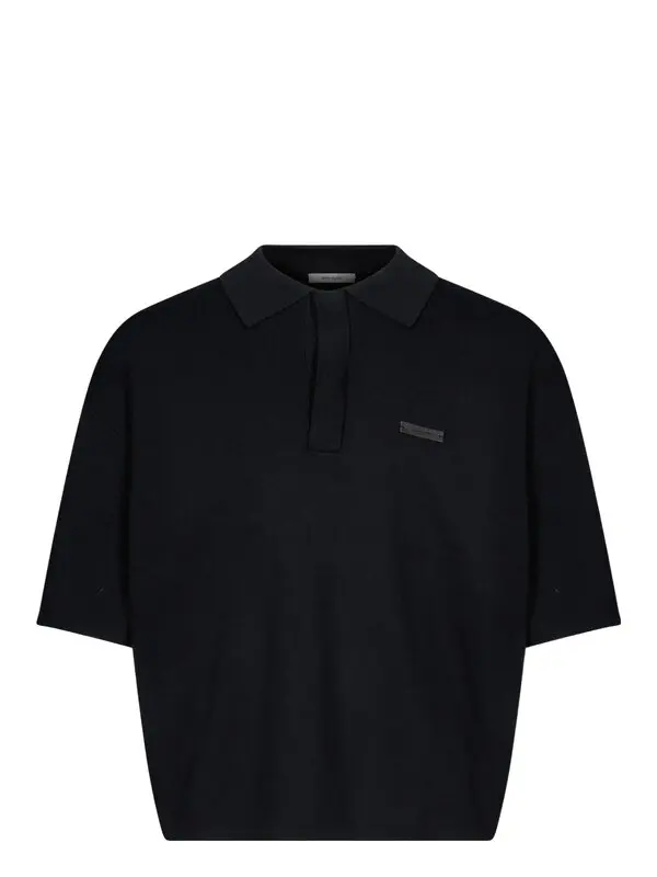 ENTIRE STUDIOS Logo Patch T-shirt - Black
