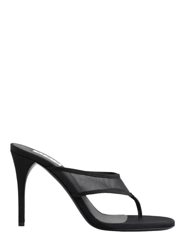 Alaïa Thong High-heeled Sandals - Black