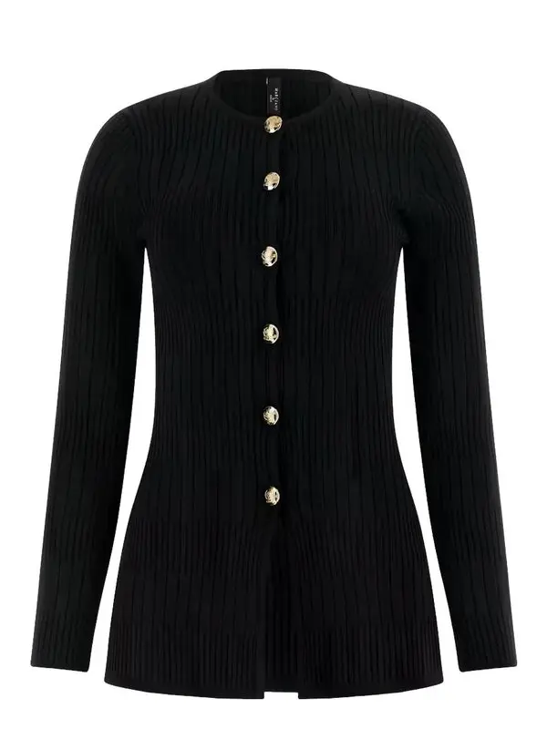 Guess Janet Marciano Ribbed Sweater - Black