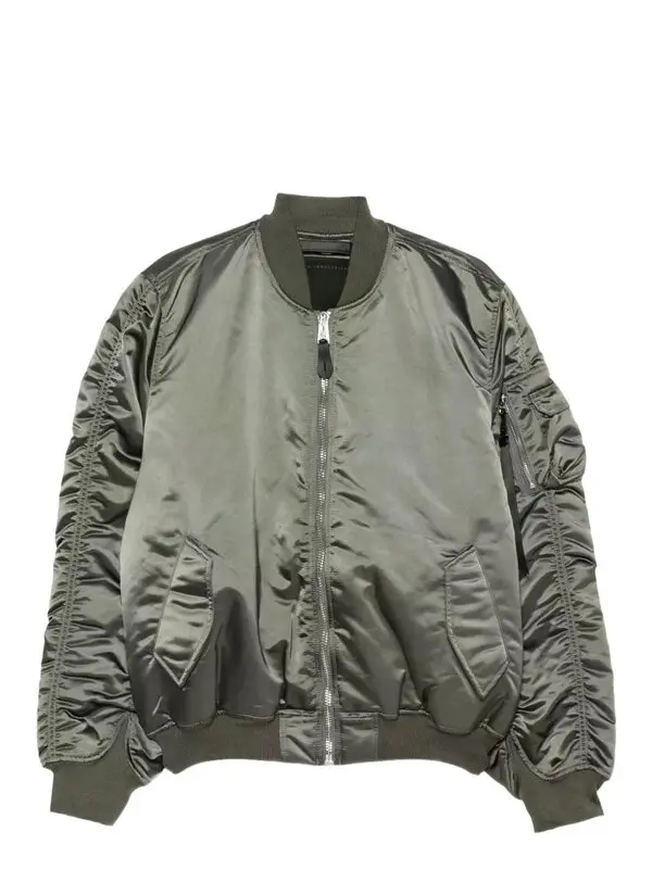 Alpha Industries Ruched Bomber Jacket - Green
