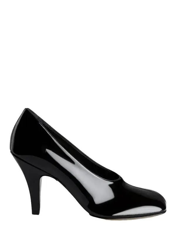 Phoebe Philo Square-toe High Heels - Black