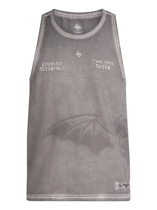 REPRESENT 247 X Avenged Sevenfold Graphic Tank Top - Grey