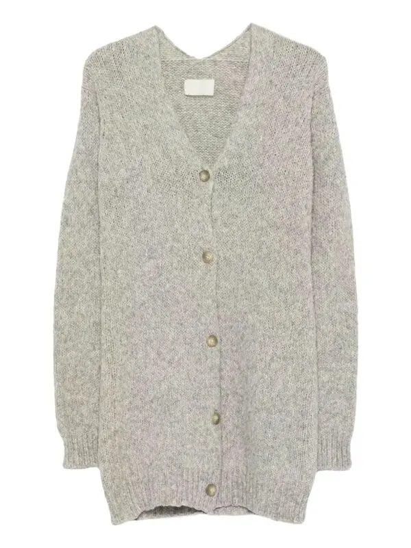 MAISON MARGIELA 1990s V-neck Cardigan - Grey