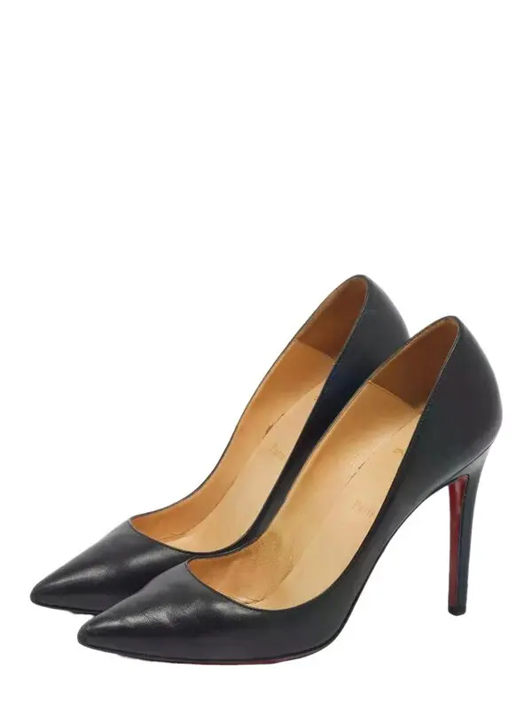 CHRISTIAN LOUBOUTIN Pigalle Pointed-toe Pumps - Black