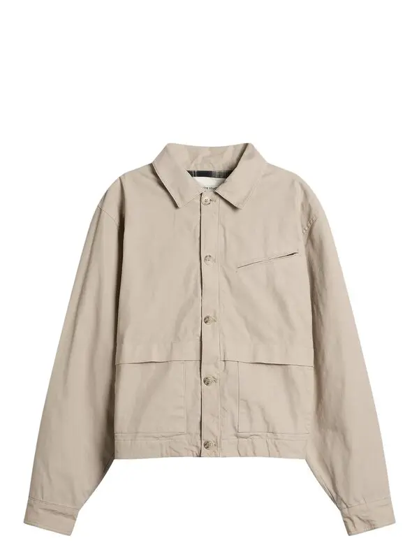 ENTIRE STUDIOS Hatch Cotton Jacket - Stone