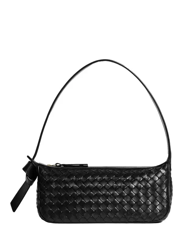 Bottega Veneta Borsa A Spalla Nodo - Nero