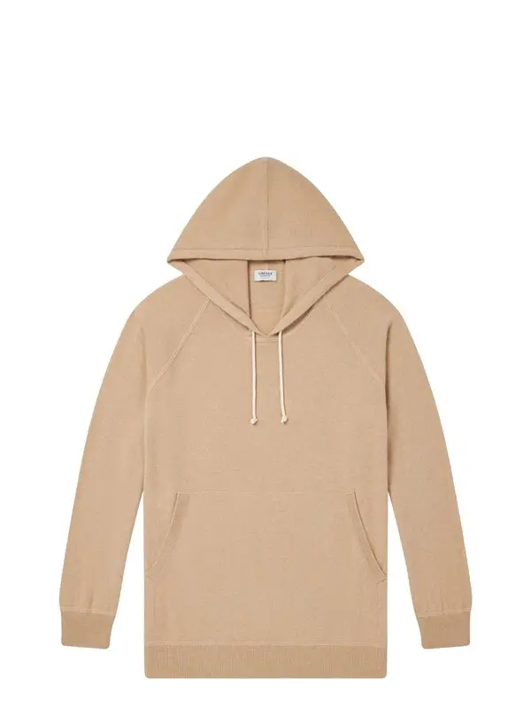 GHIAIA Cashmere Hoodie - Camel