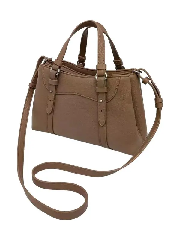 Armani Exchange Logo-plaque Shoulder Bag - Brown
