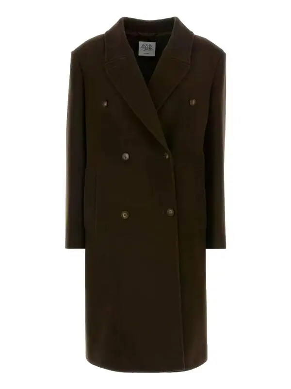 LE SULLY STUDIO Double-breasted Coat - Brown
