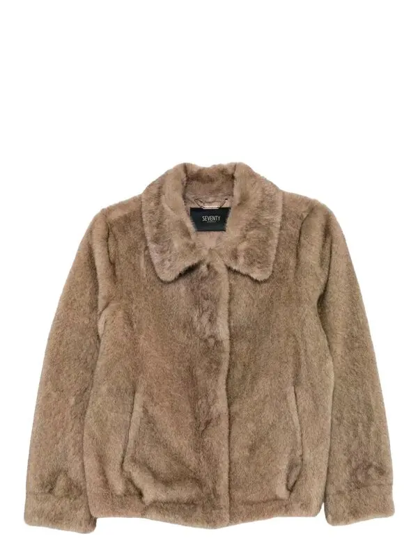 Seventy Faux-fur Jacket - Brown