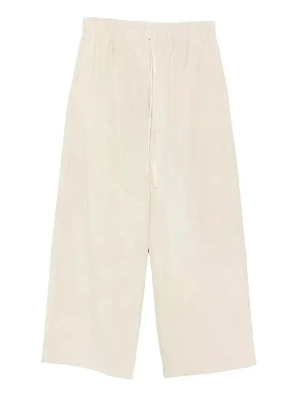 Apuntob Corduroy Drawstring Trousers - Neutrals