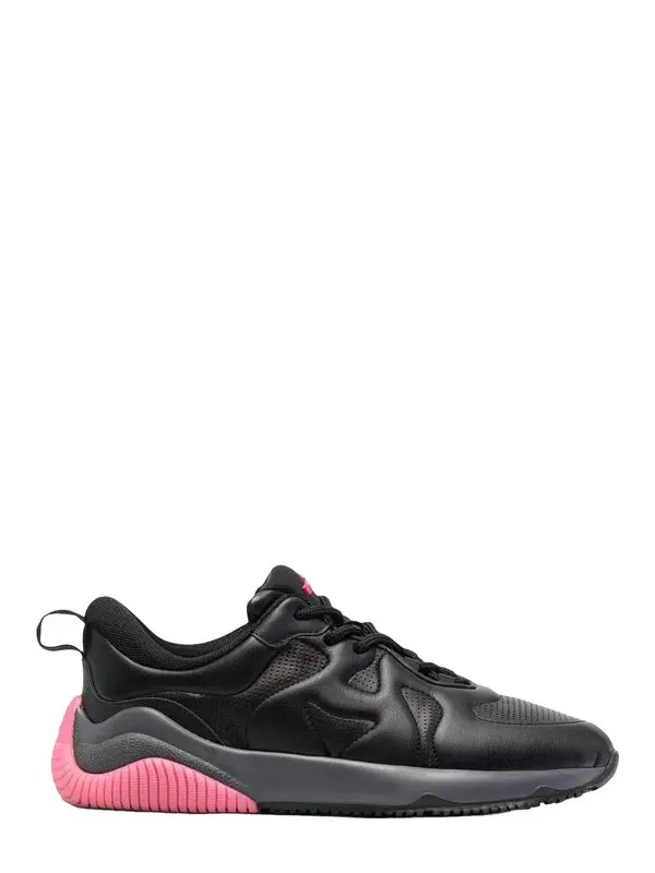 Hogan Perforated-detail Sneakers - Black