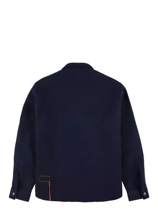 FORTELA Kenny Wool Shirt Jacket - Blue