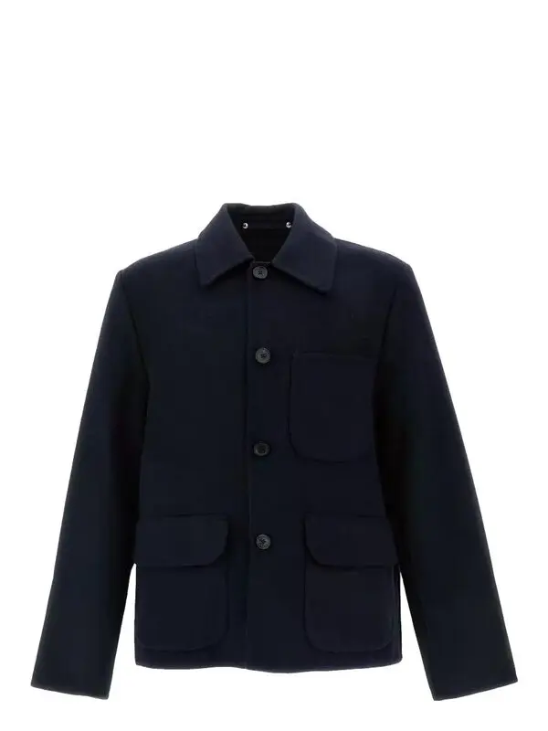 Paul Smith Pocket-detail Jacket - Blue