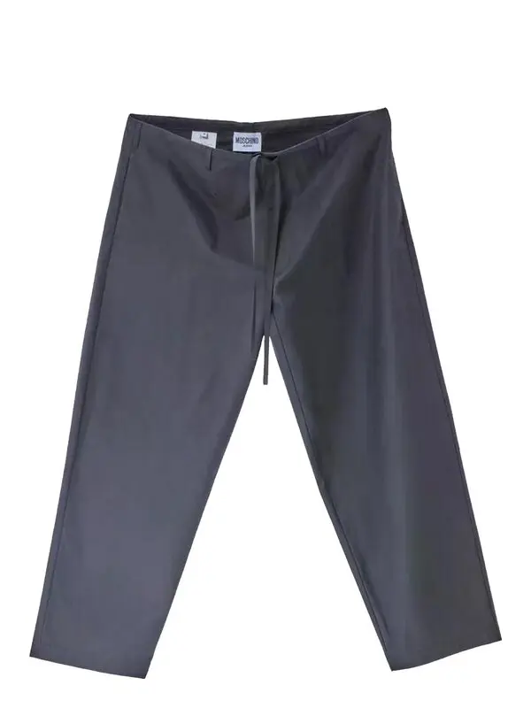Moschino Adrian Drawstring Trousers - Grey